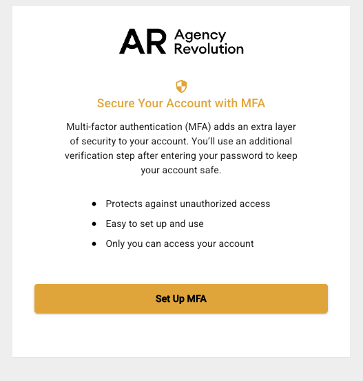 How to Configure Agency Revolution’s Multi-Factor Authentication (MFA ...